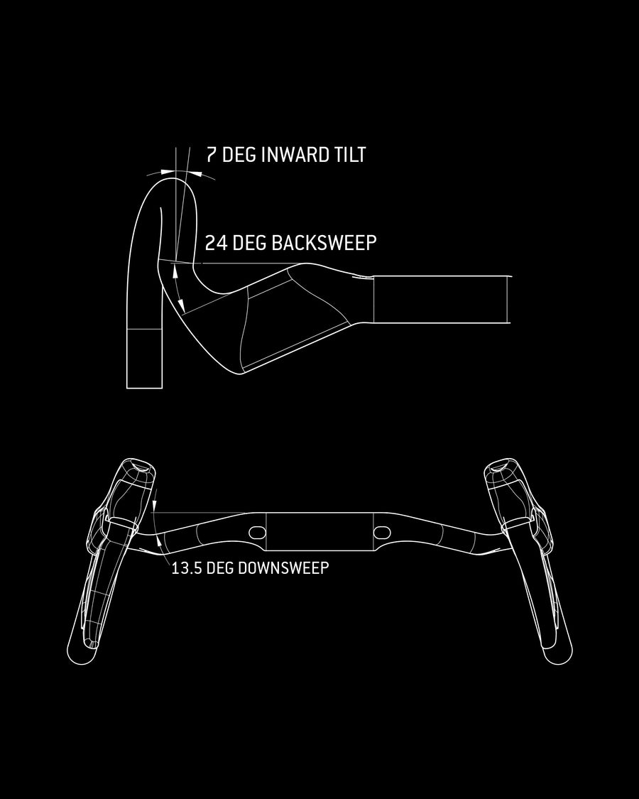 Aeroo Road/Gravel Aero Handlebars – Ascent Bikes